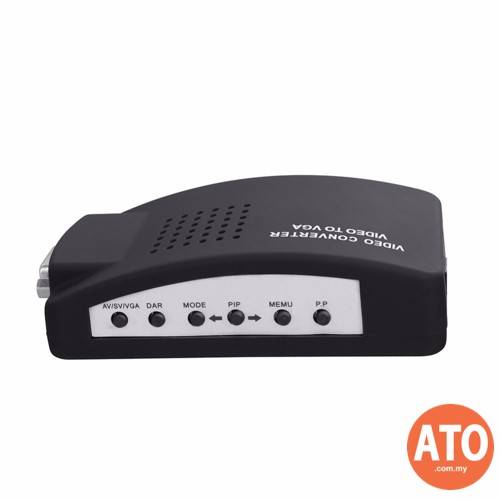 VGA Conversion High Resolution Video Adapter TV to PC Converter