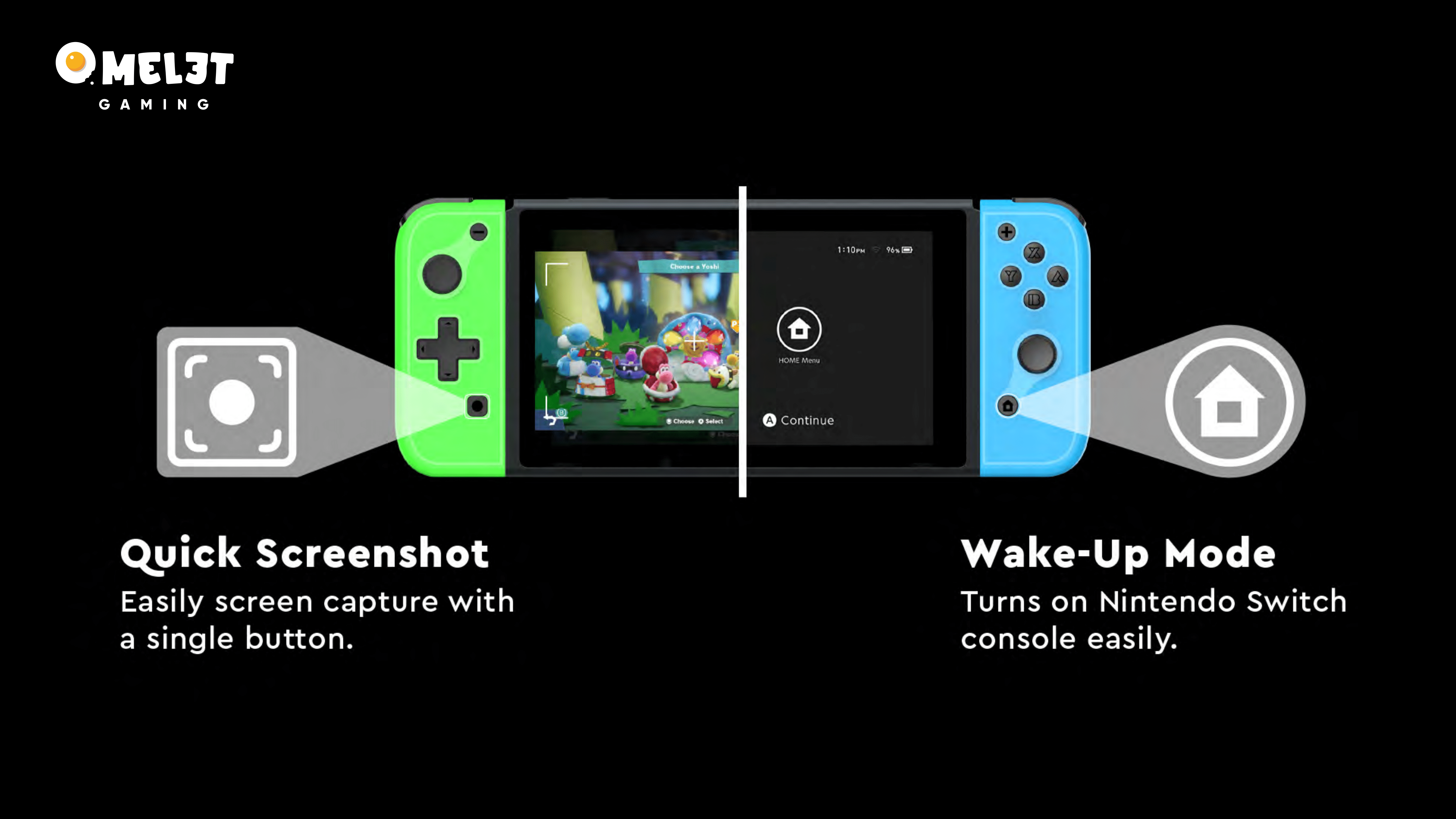 Omelet Switch Mini Joy-Pad Controller *1 year warranty*